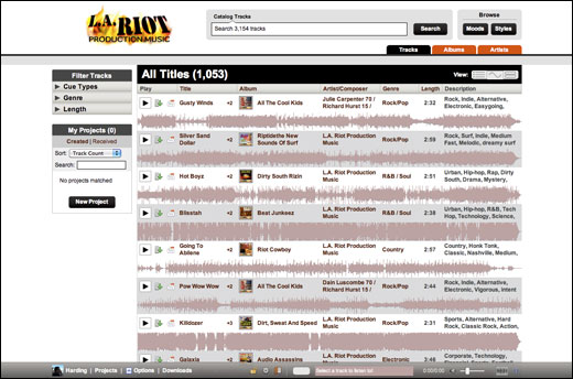 LA Riot Launches Their Branded Search and Distribution Site ...