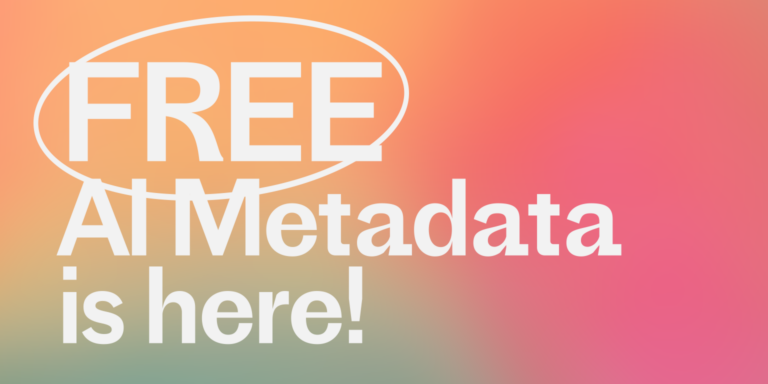 FREE AI METADATA – Now on All Catalog Manager Sites - SourceAudio ...
